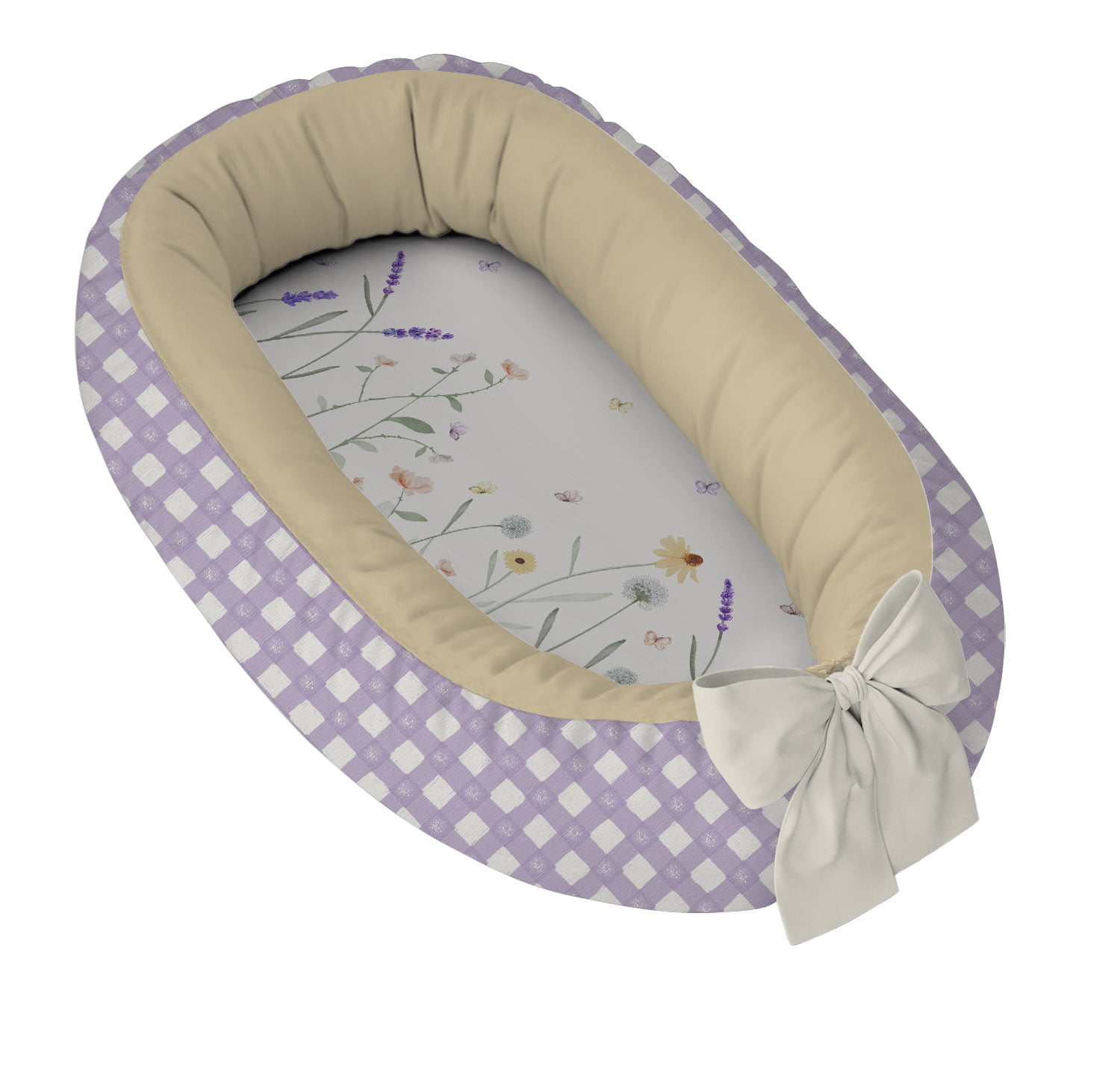 Ninho Redutor Bebê Floral 100% Algodão Kit Berço Infantil de parede ...